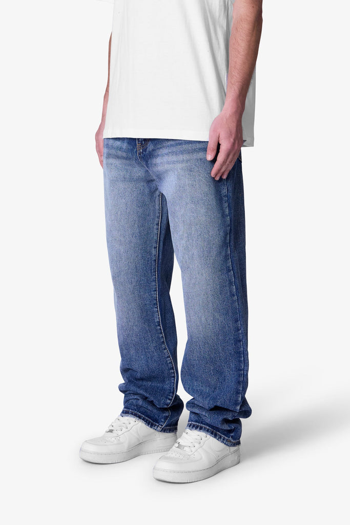 Baggy Denim - Vintage Blue | mnml | shop now