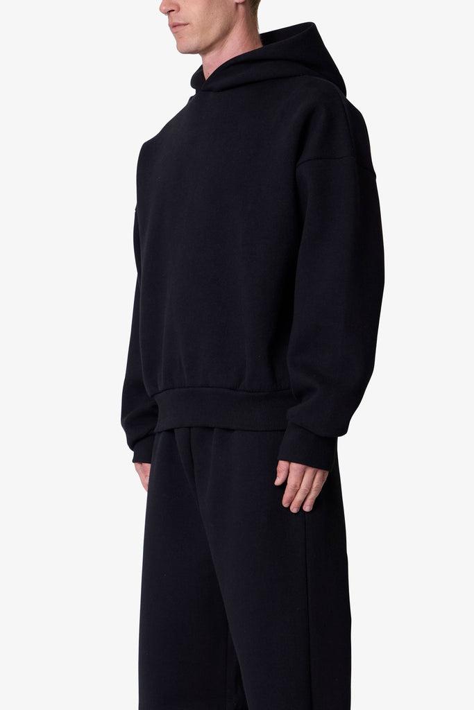 Stiff Lounge Hoodie - Black | mnml | shop now