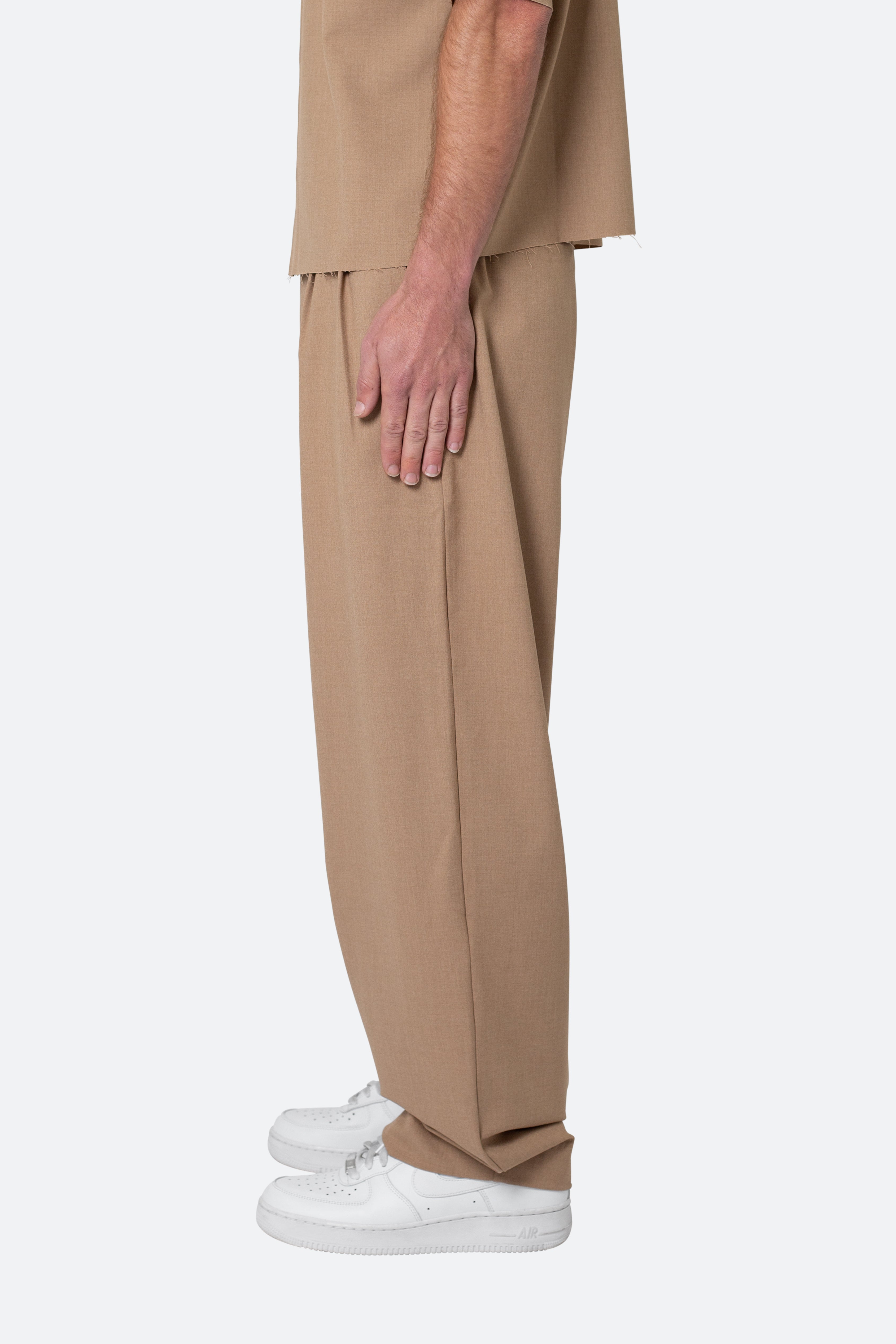 Baggy Trouser Pants - Khaki | mnml | shop now Baggy Trouser Pants - Khaki | mnml | shop now