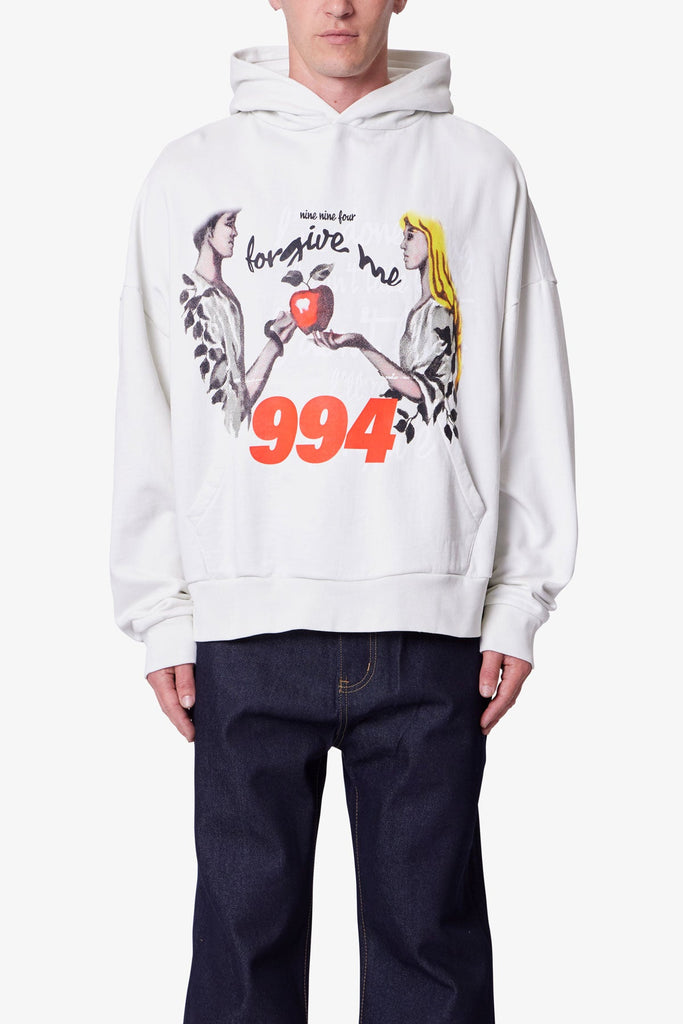 Forgive Me Hoodie - Light Blue | mnml | shop now