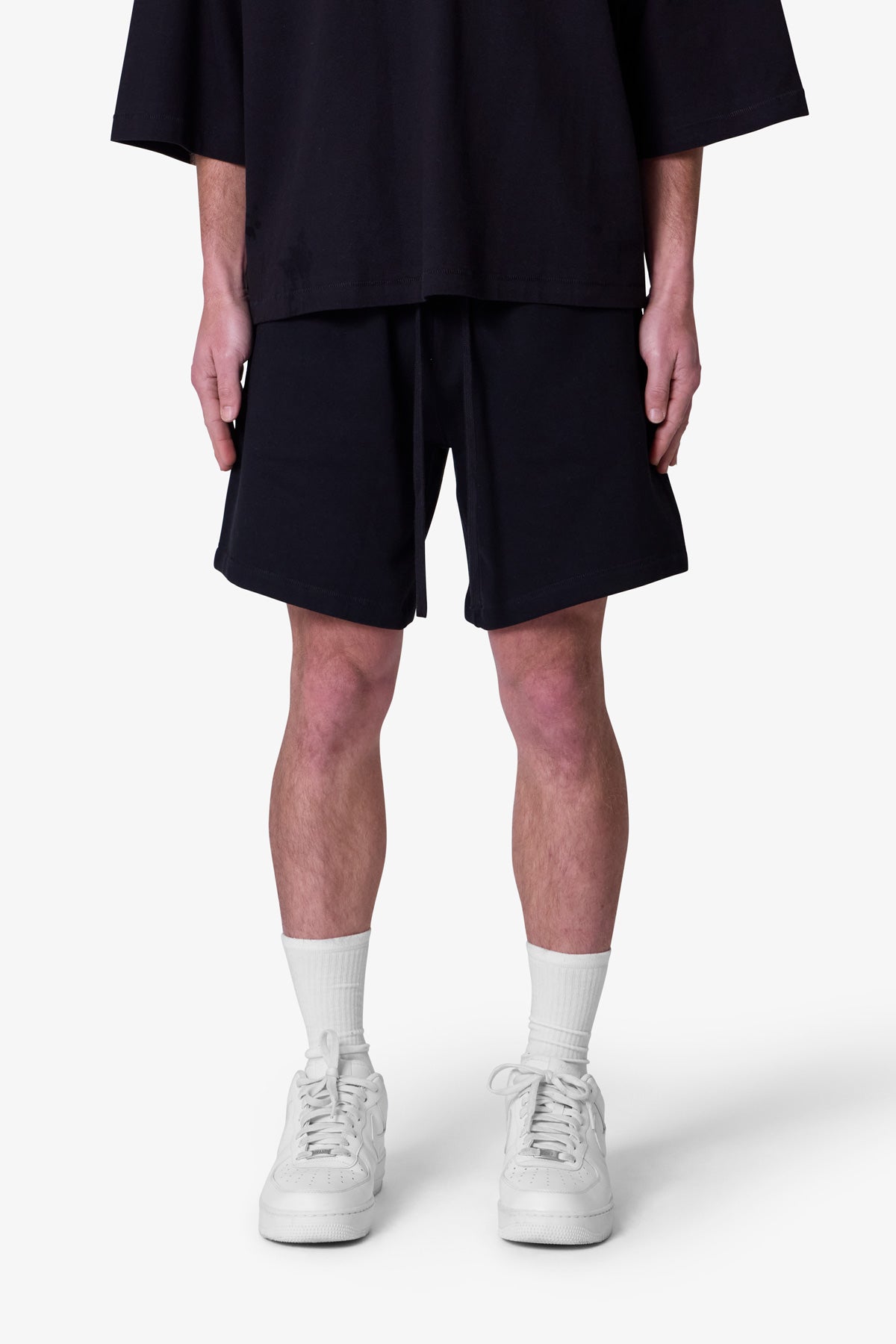 Heavy Every Day III Sweatshorts - Marled Grey | mnml | shop now Heavy Every Day III Sweatshorts - Marled Grey | mnml | shop now
