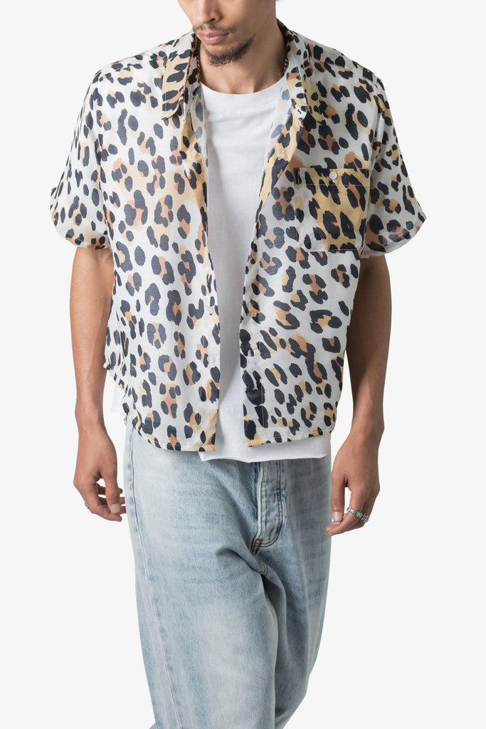 Leopard S/S Shirt - Multi | mnml | shop now