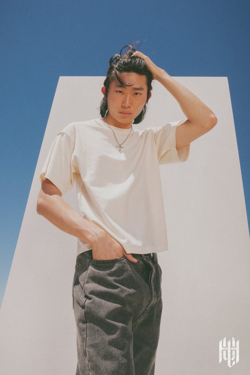 Light Perfect Vintage Tee - White | mnml | shop now