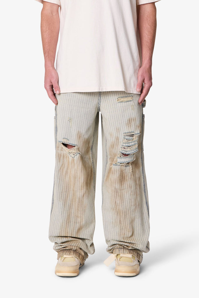 Ultra Baggy Railroad Pants - Multi | mnml | shop now