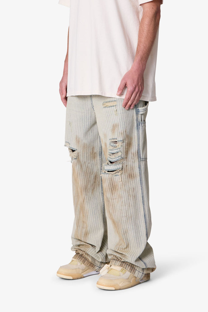 Ultra Baggy Railroad Pants - Multi | mnml | shop now