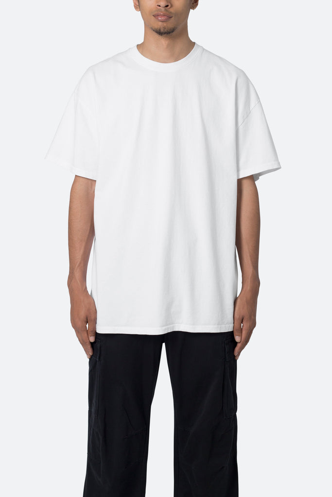 Vintage Boxy Tee - White | mnml | shop now