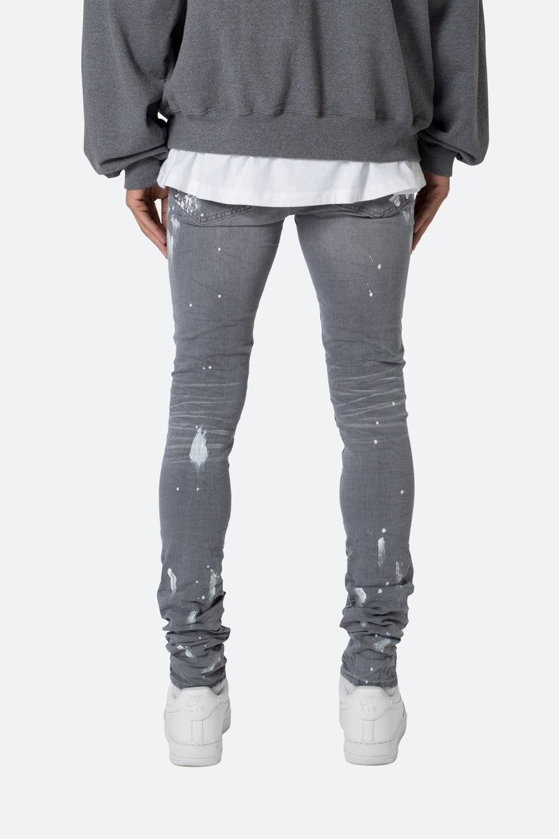 X504 Skinny Denim - Grey | mnml | shop now