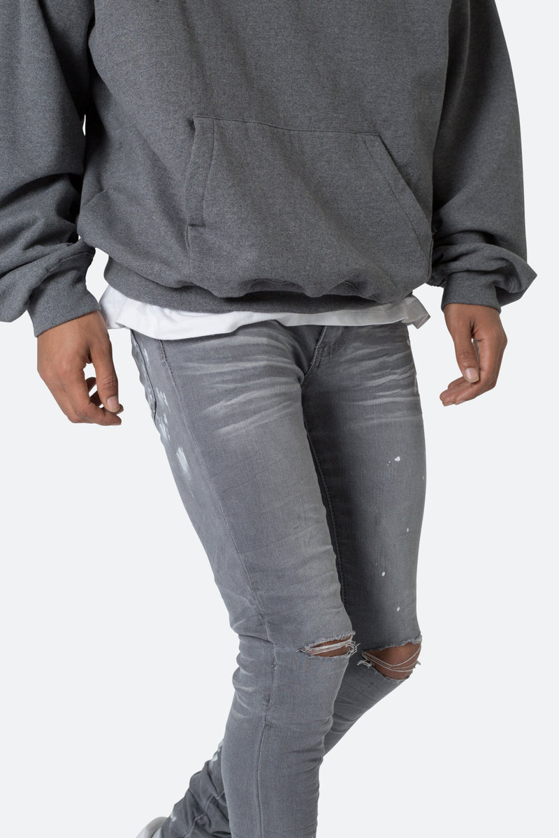 X504 Skinny Denim - Grey | mnml | shop now